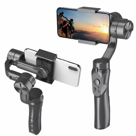 3-Axis Gimbal Smartphone Stabilizer Universal monopod handheld phone ...