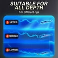 6Pcs Soft Fishing Lures 6cm 1.3g Artificial Baits Paddle Tail Swimbaits ...