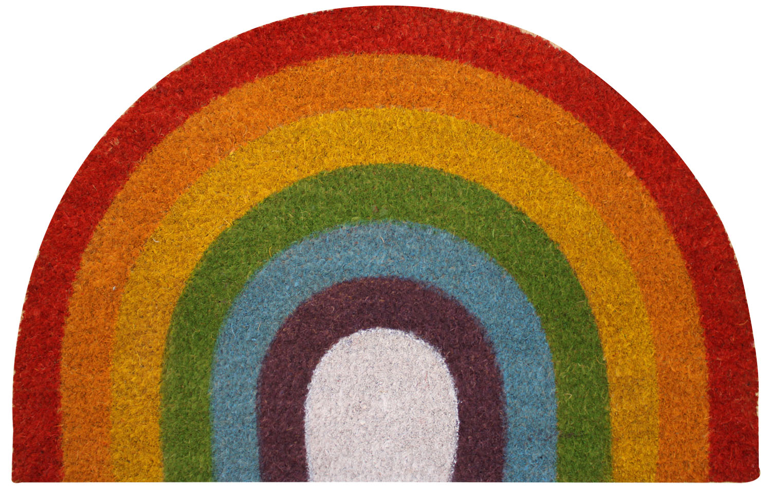 Pride Together Coir Doormat, Love Rainbow Colorful Entrance Front Door ...