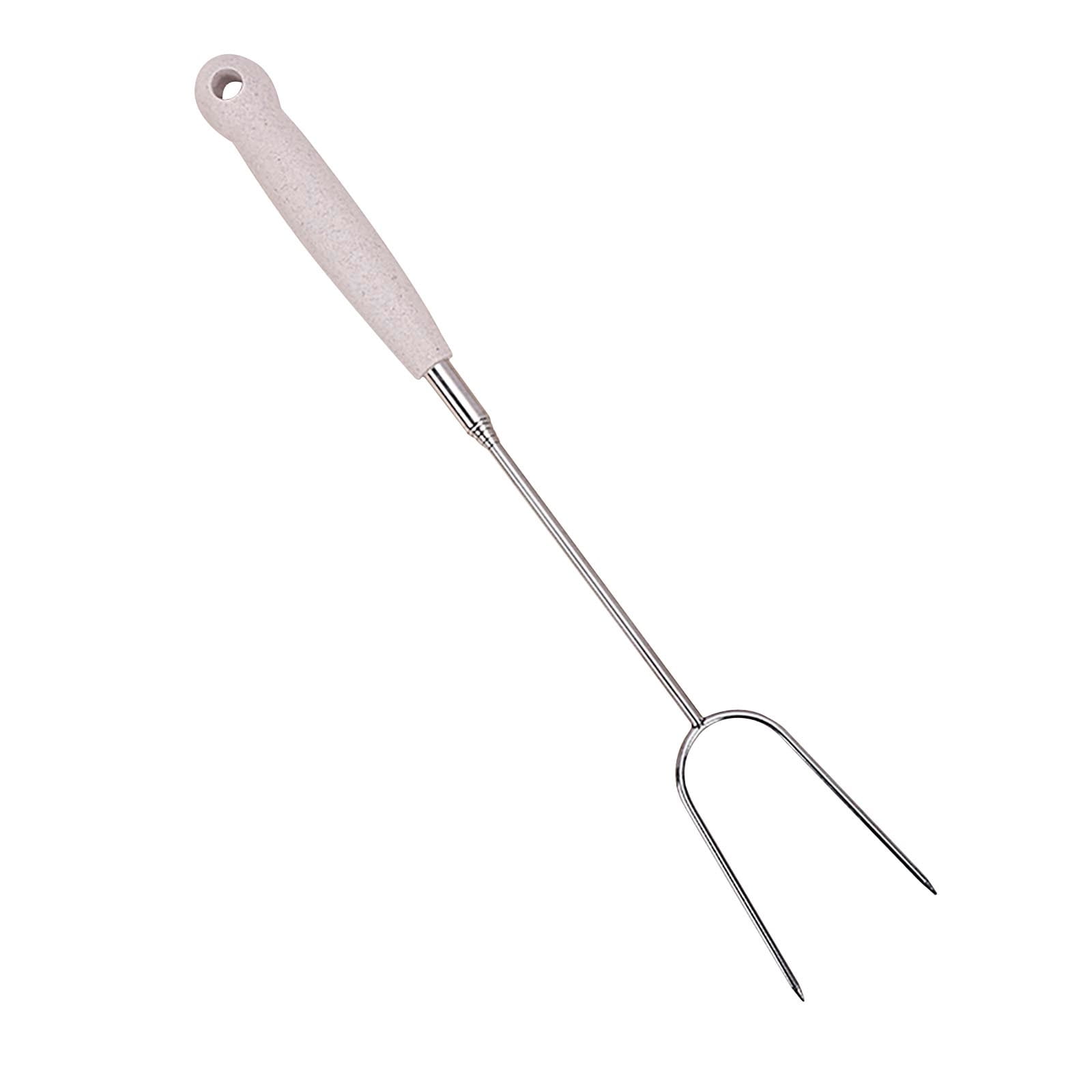 SEMIMAY Stainless Steel Grilled Meat Barbecue Fork Fruit Fork Dessert ...