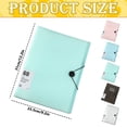Art Portfolios,Heavy-Duty Art Portfolio Folder with Transparent Sheet ...
