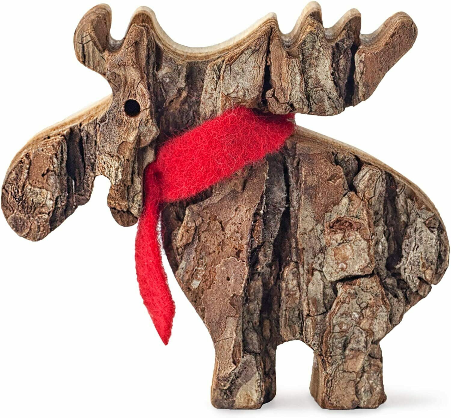 Moose Figurine, Moose Decor, Rustic Cabin Decor, Small Animal Figurines ...