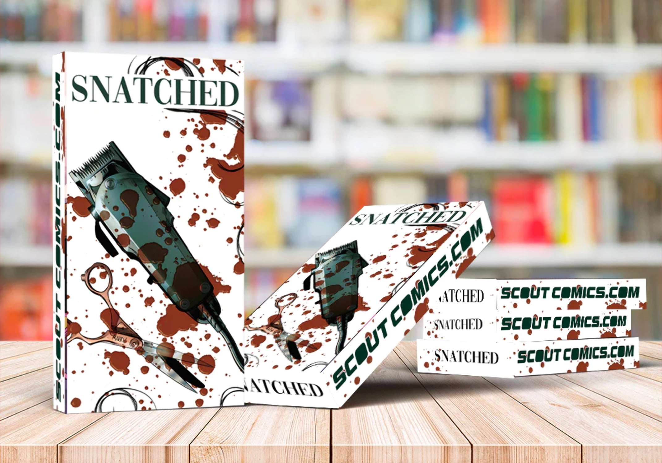 Snatched - TITLE BOX - COMIC BOOK SET - 1-4 - Walmart.com