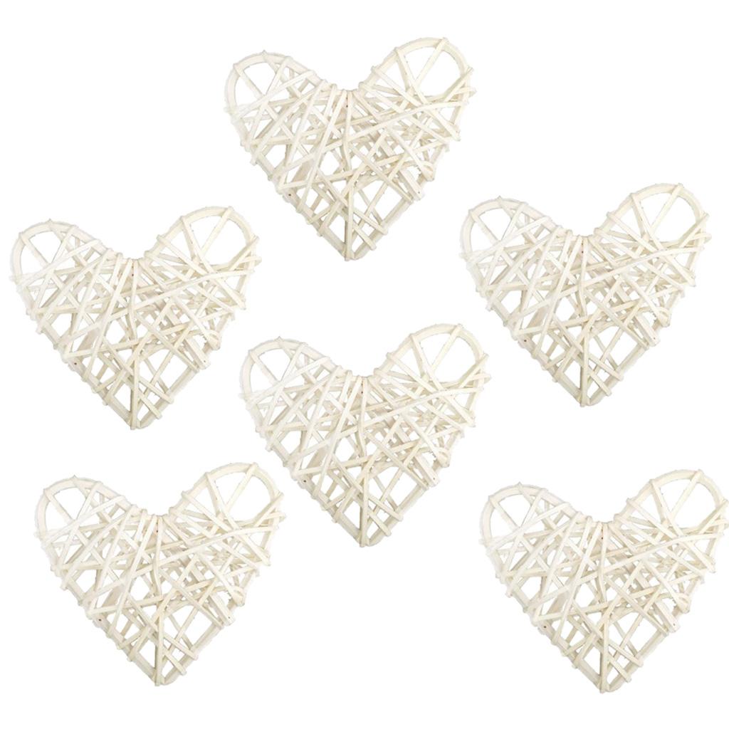 s Loving Heart Rattan Wicker Ball Photo Props, Heart Shape Home Wedding ...