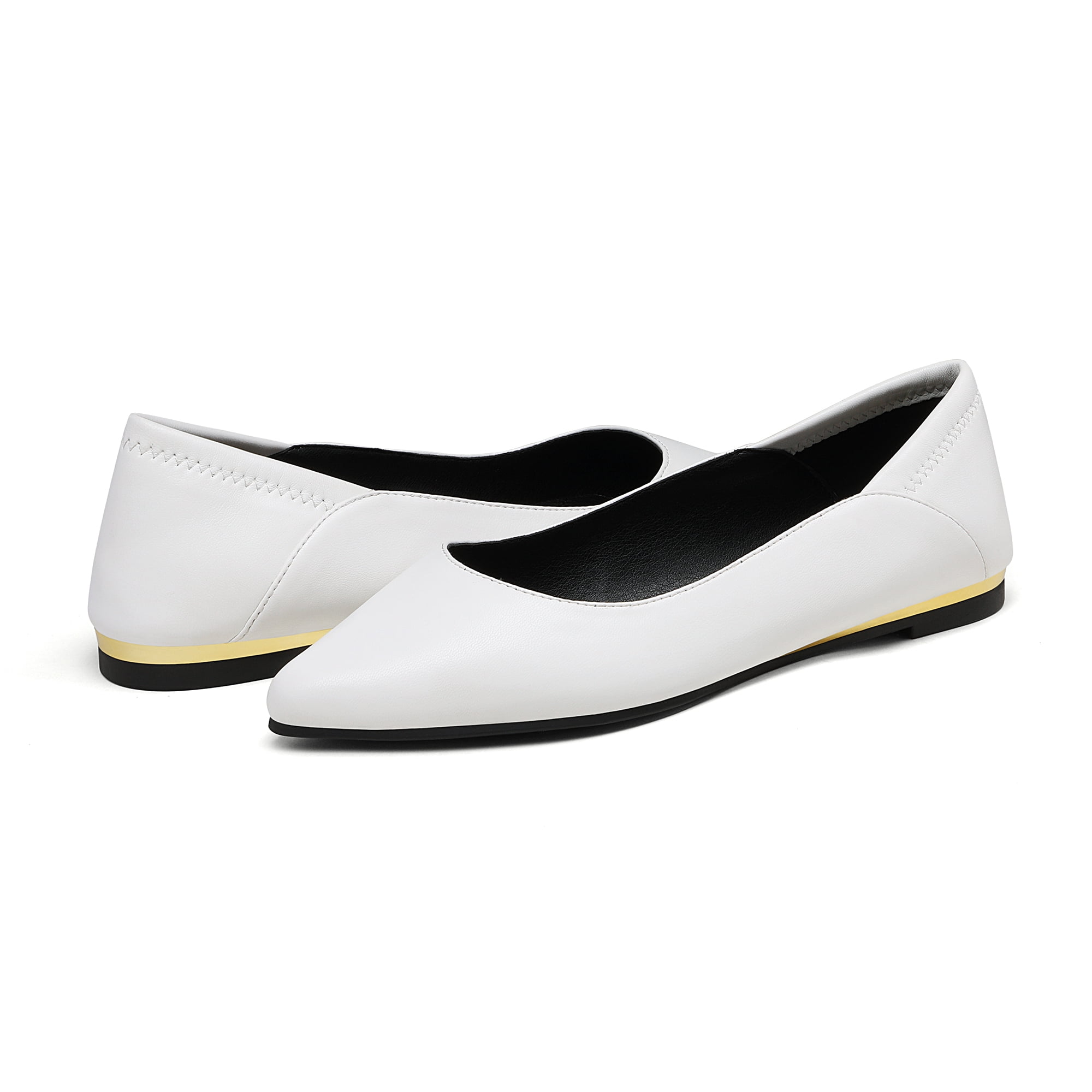 Cute White Flats