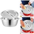 Stainless Steel Kitchen Basin Set Practical Kitchen Colander Kitchen ...