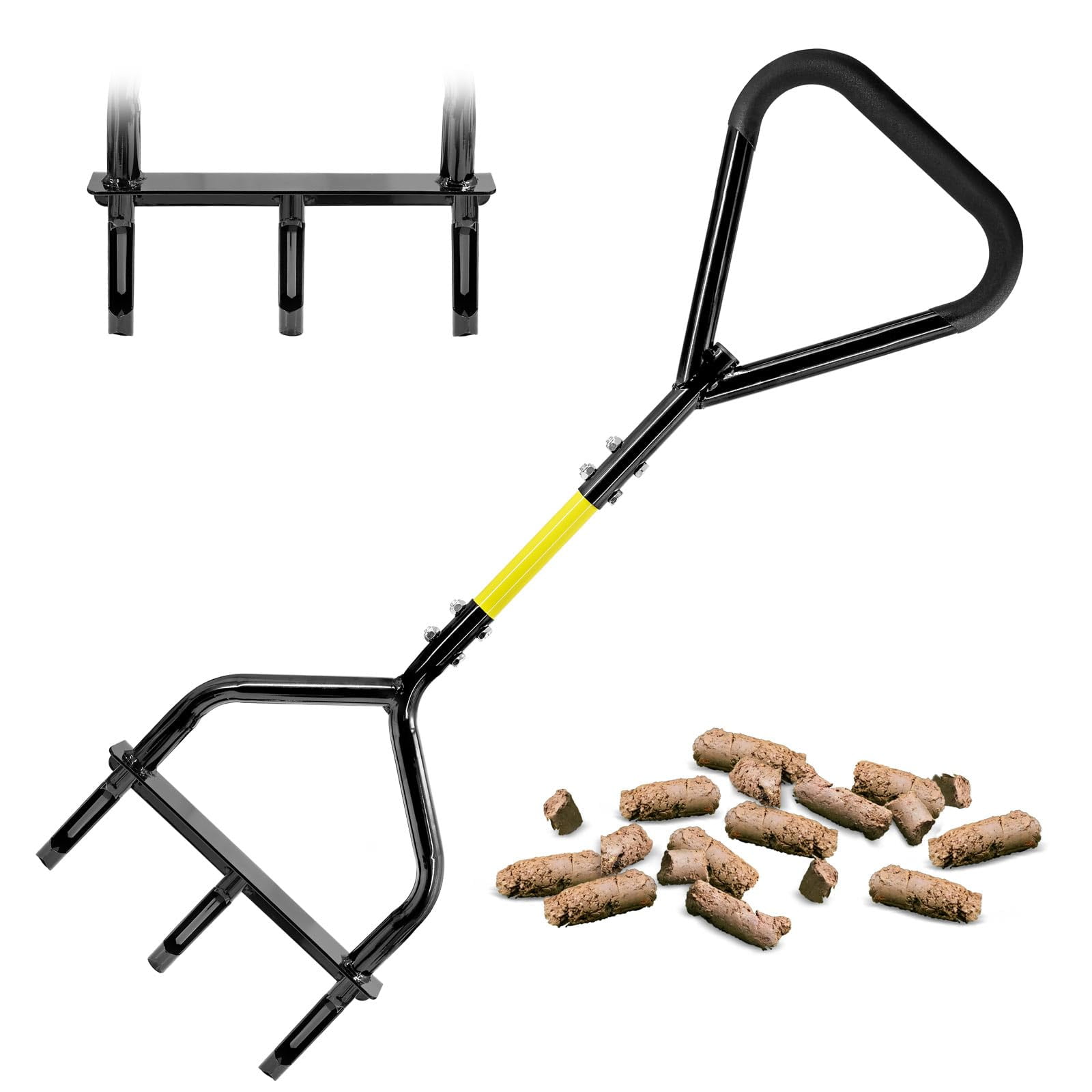 Click here for Jardineer Manual Push Lawn Aerator Coring Tool  Pl... prices