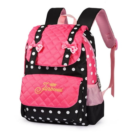 School Backpack for Girls, Adorable Nylon Shoulder Daypack Children ...