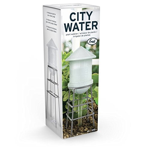Fred & Friends - City Water Tower Plant Waterer - Walmart.com