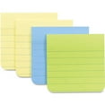 Post-It Super Sticky Full Adhesive Notes 4 Pack, Ruled, 3in. x 3in ...