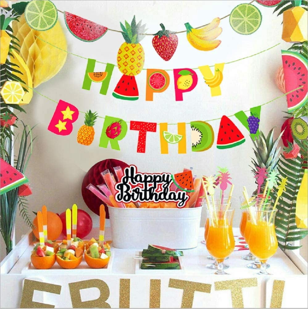 Party Supplies Party Décor Paper & Party Supplies Tutti frutti Two-bit ...