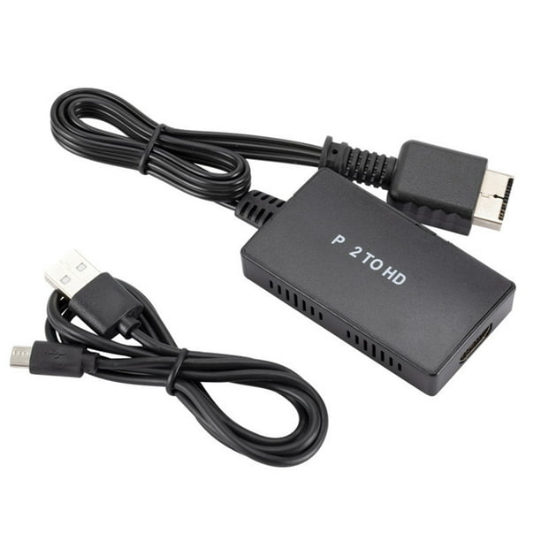 Huadaliy HDMI-Compatible Converter Audio Cable Splitter for PS2 Game ...