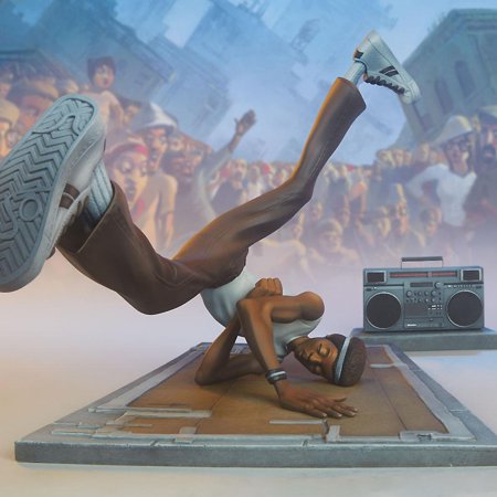 MAFNIO Hip Hop Figure Légende Rappeur Sculptures Dj Musique Étoile ...