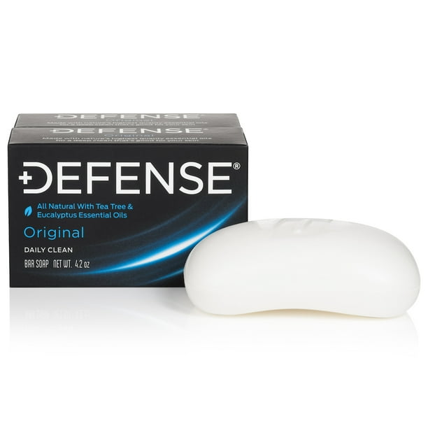 Defense Soap 4 Ounce Bar (Pack of 2) - 100% Natural and Herbal ...