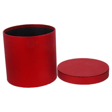 Walmart Large to Small Round Velvet Gift Boxes Set of 4, Red, Perfect ...