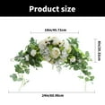 Artificial Flower Swag Decorative Swag for Wedding Ceremony Sign ...
