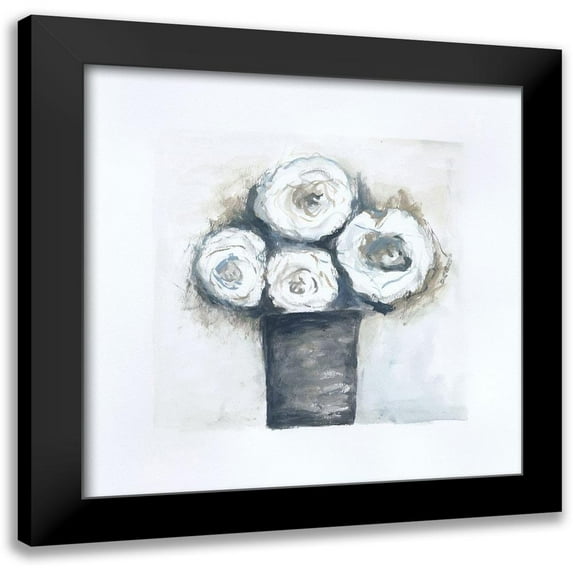 Shamp, Cindy 20x20 Black Modern Framed Museum Art Print Titled - Gray ...