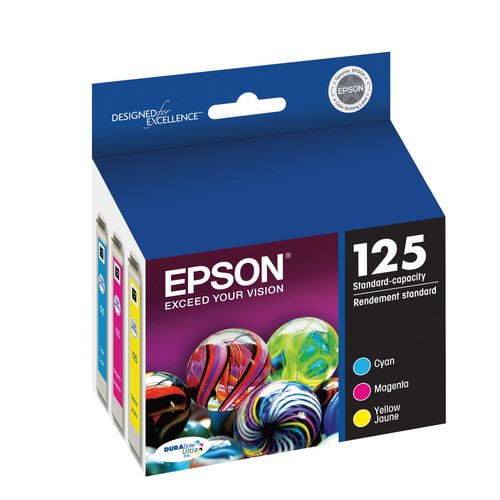 Epson 125 Colour Ink Cartridge Multi-Pack - Walmart.ca