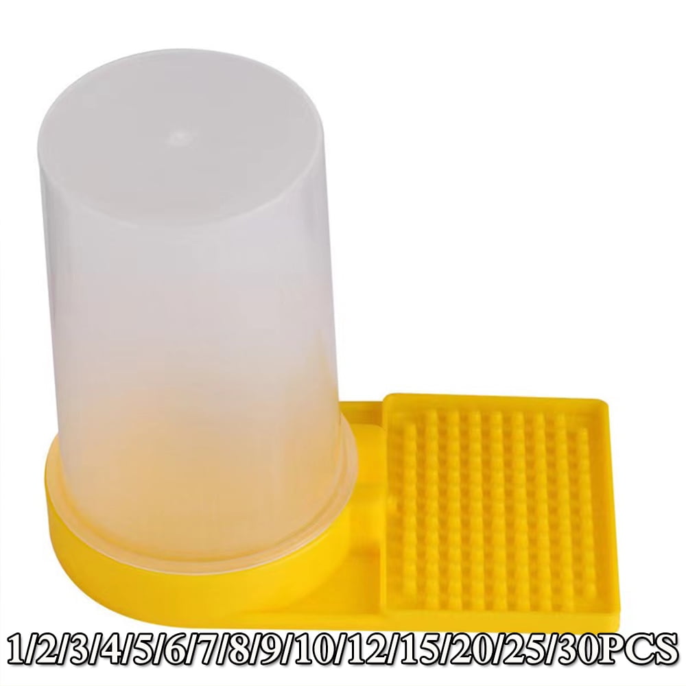 Bee Feeder Honey Entrance Beehive Drinking Bowl Beekeeping Water Feeder ...