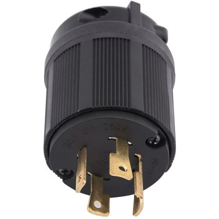 NEMA L14-30P 30 Amp 125/250 Volt Twist Lock Male Plug USA 3 Pole ...