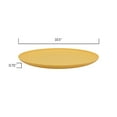 Mainstays - Yellow Round Plastic Plate, 10.5-inch - Walmart.com