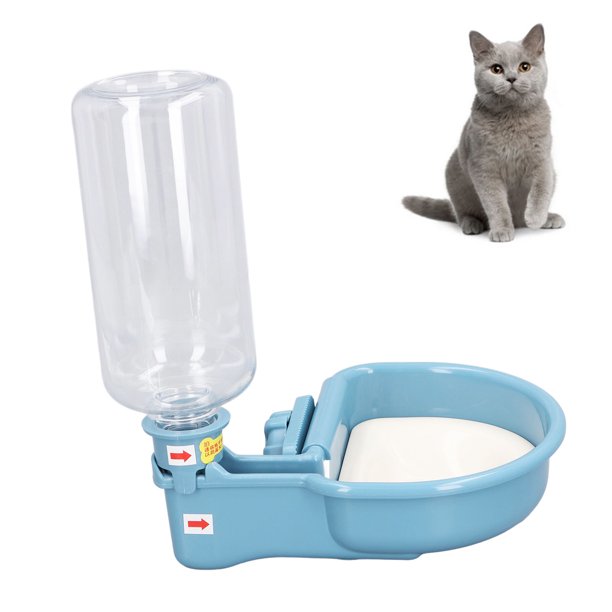 480ML Automatic Pet Water Station Pet Feeder Basic Bowls Safe Adjustable Detachable Hanging Pet ...