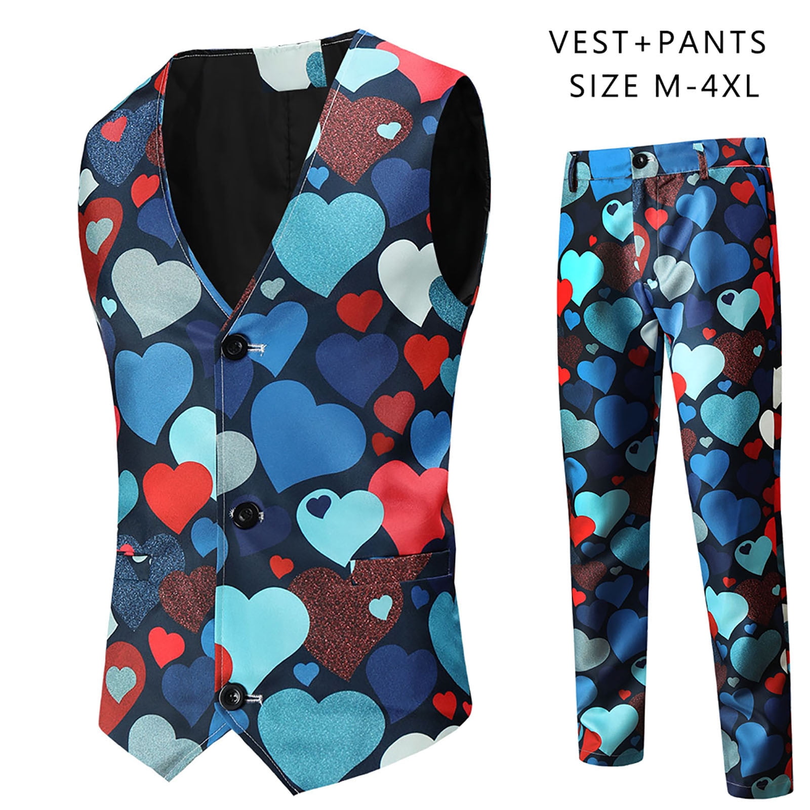 Tejiojio Man Two-piece Suit All Seaaon Clearance Men's Fashion ...