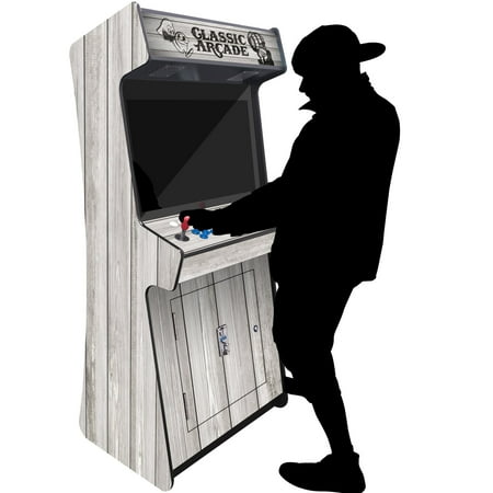 Creative Arcades 2 Player Slim Stand-up Arcade Machine | 6296 Classic ...