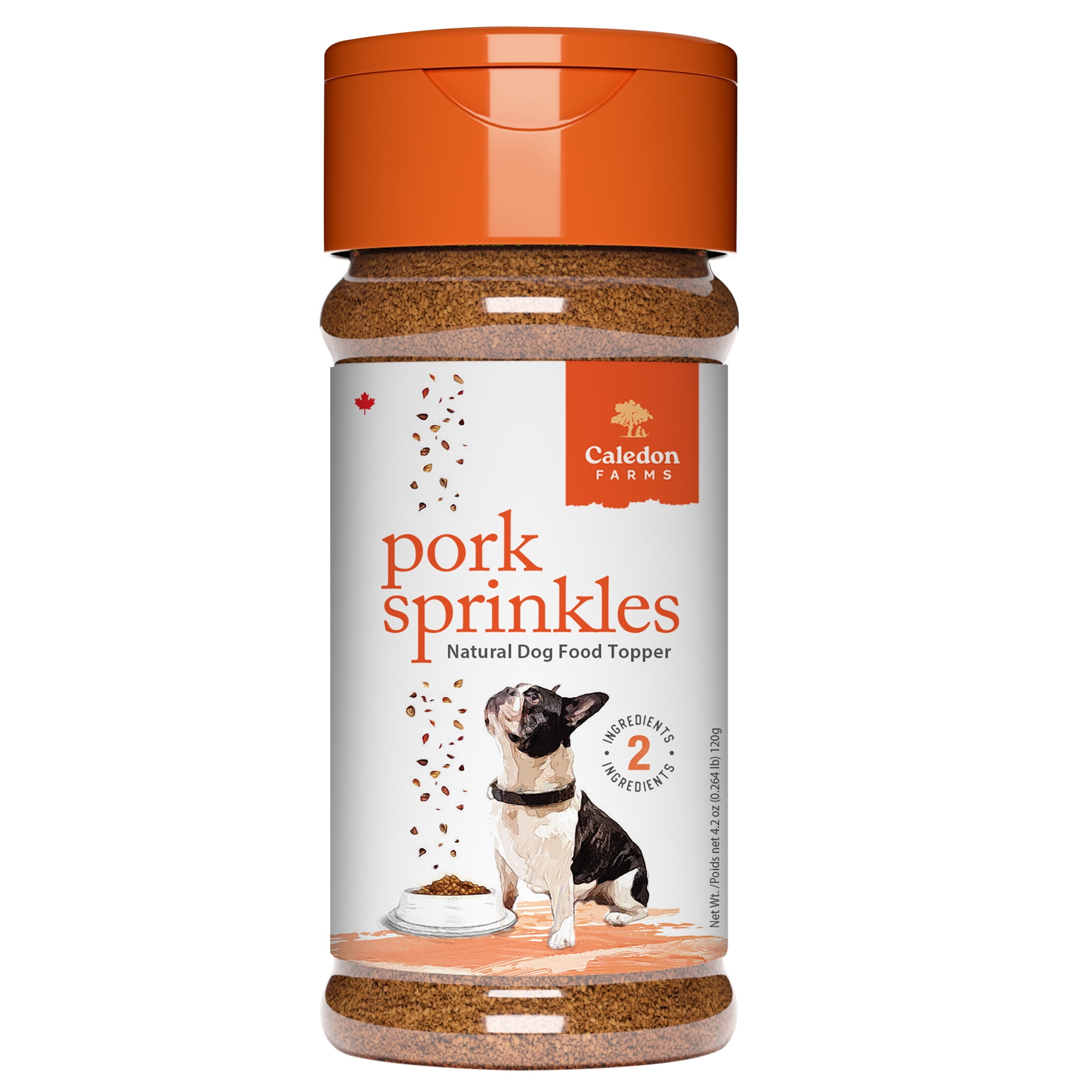 Caledon Farms Pork Sprinkles Natural Dog Food Topper 120 grams - Walmart.ca