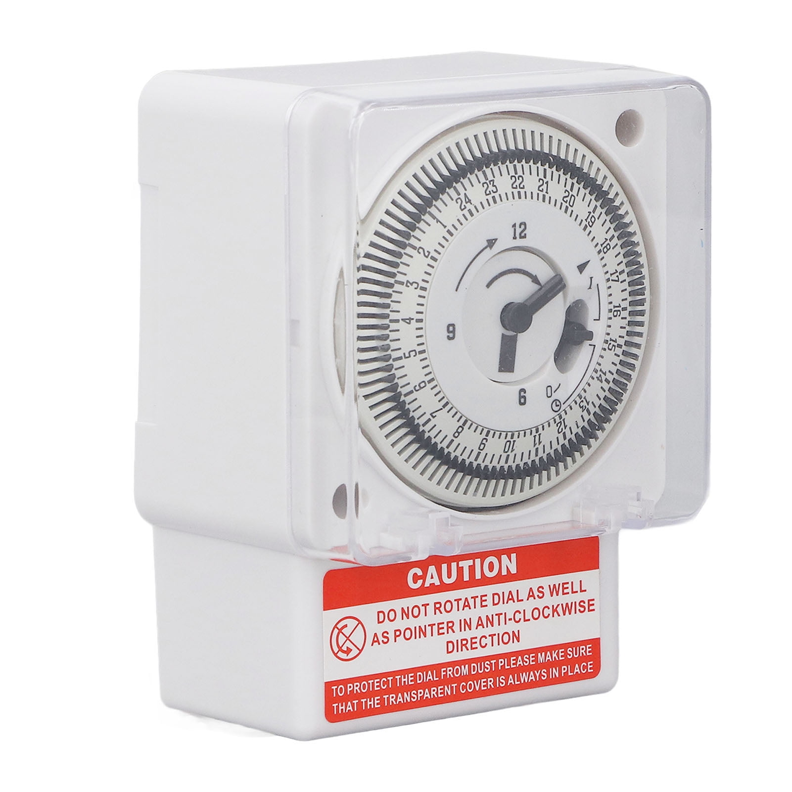 Temporizador de horas, interruptor de tiempo mecánico 24 interruptor de ...