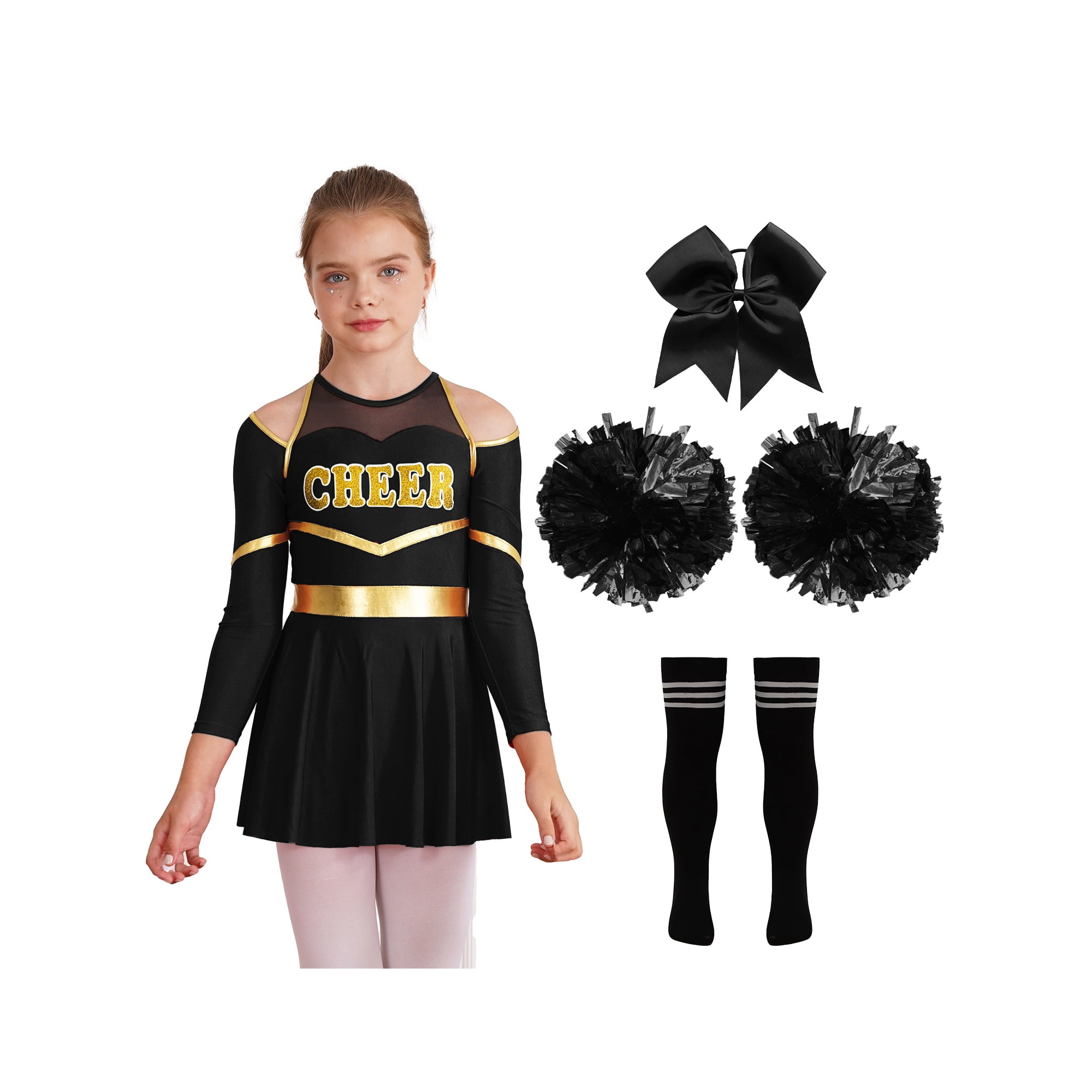 Click here for Zdhoor Kids Girls Cheer Leader Costume Long Sleeve... prices