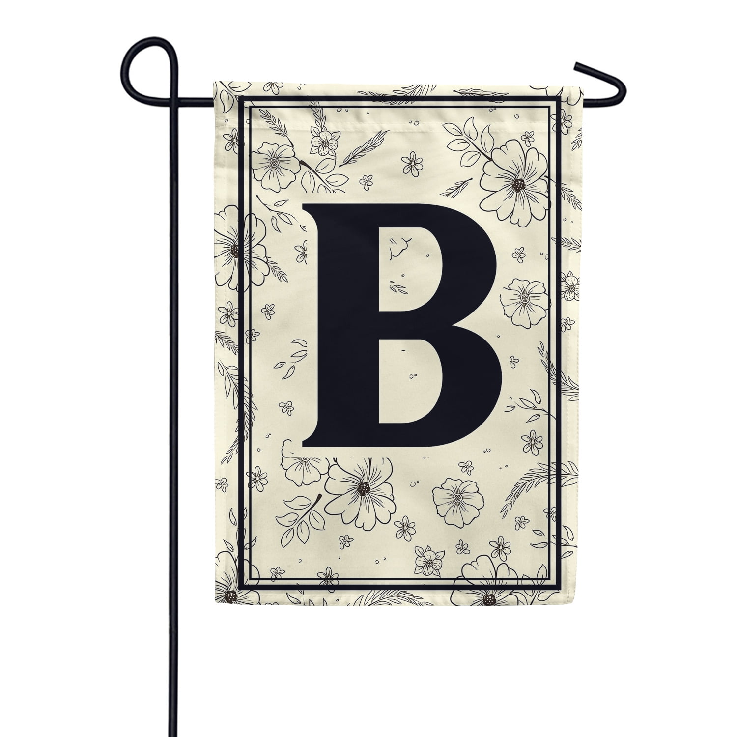 America Forever Spring Monogram Garden Flag Letter B 12.5 x 18 inches ...