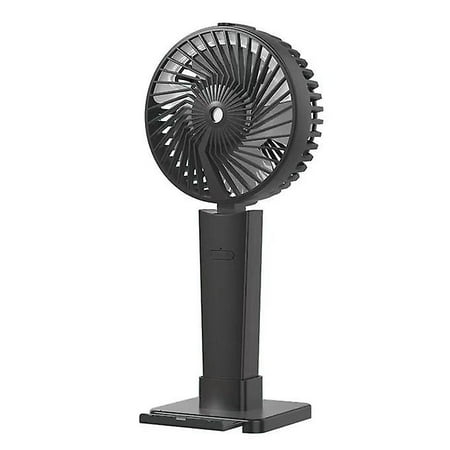Mini Humidifier Fan Usb Rechargeable Air Cooling Fan Led Light Water ...