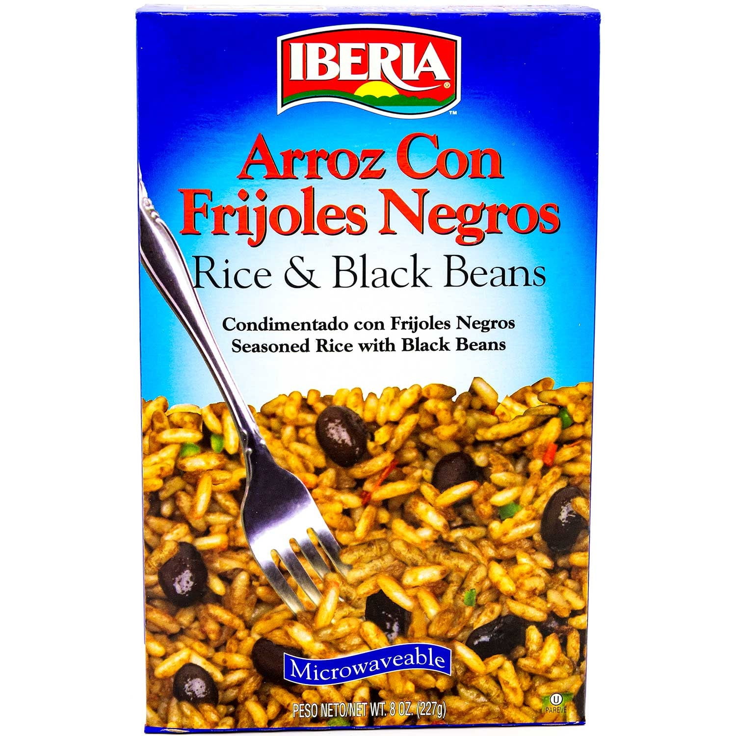 Iberia Seasoned Rice with Black Beans, 8 oz - Walmart.com - Walmart.com