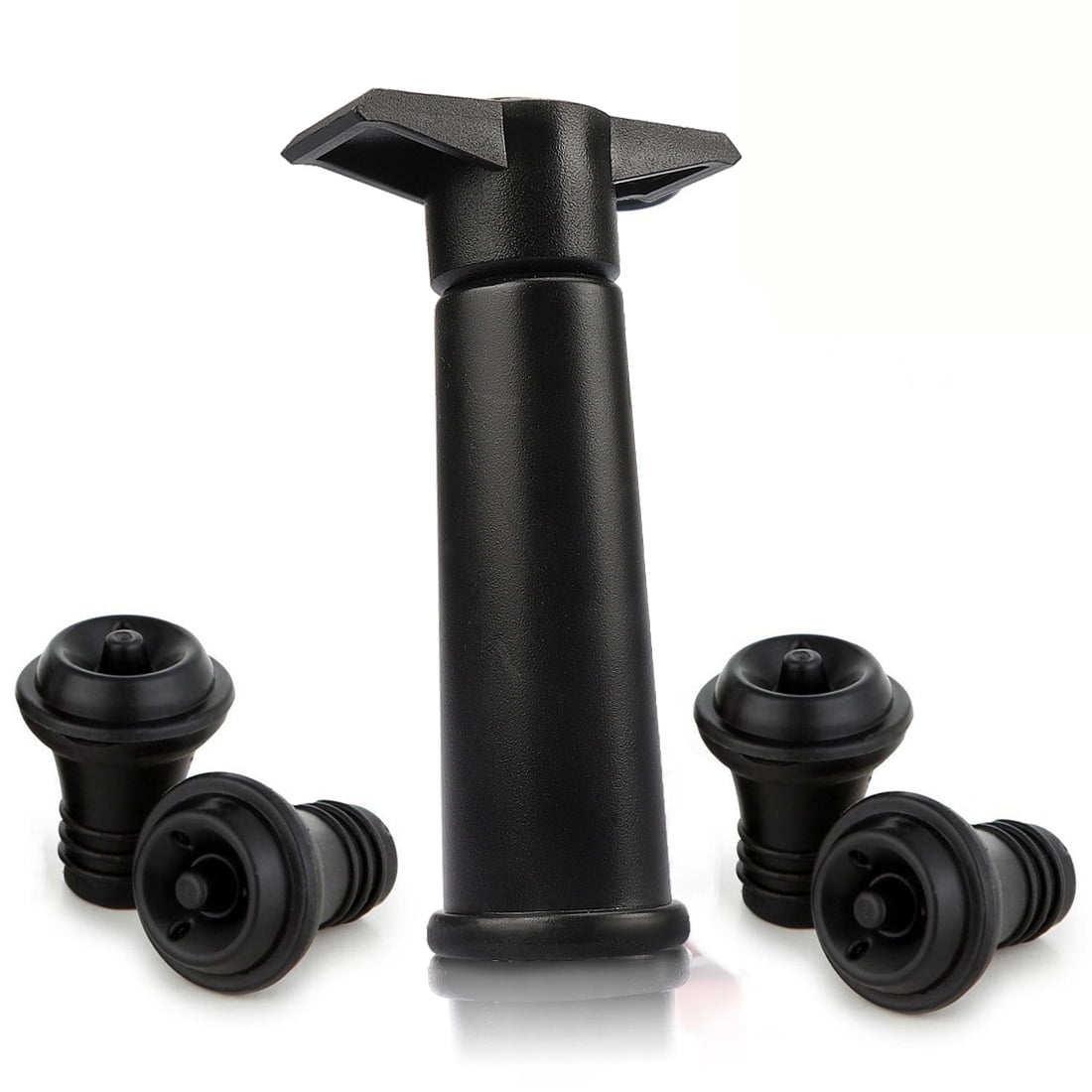 Click here for Heily Vacu Vin Black Pump With Wine Saver Stoppers... prices