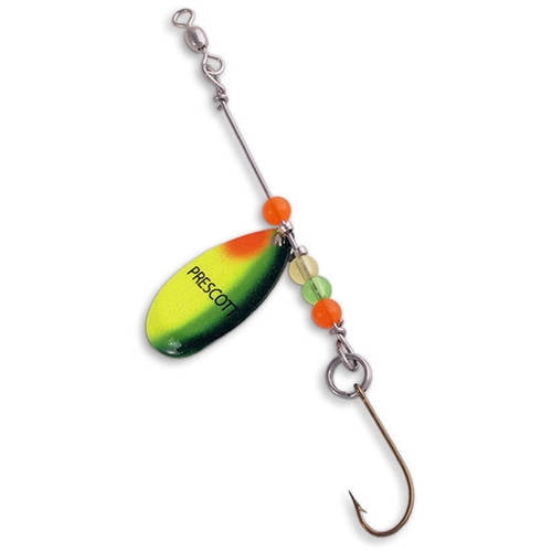 Prescott Spinner Pan Fish Rig Series, 4" Leader, 1-1/4" Blade - Walmart.com