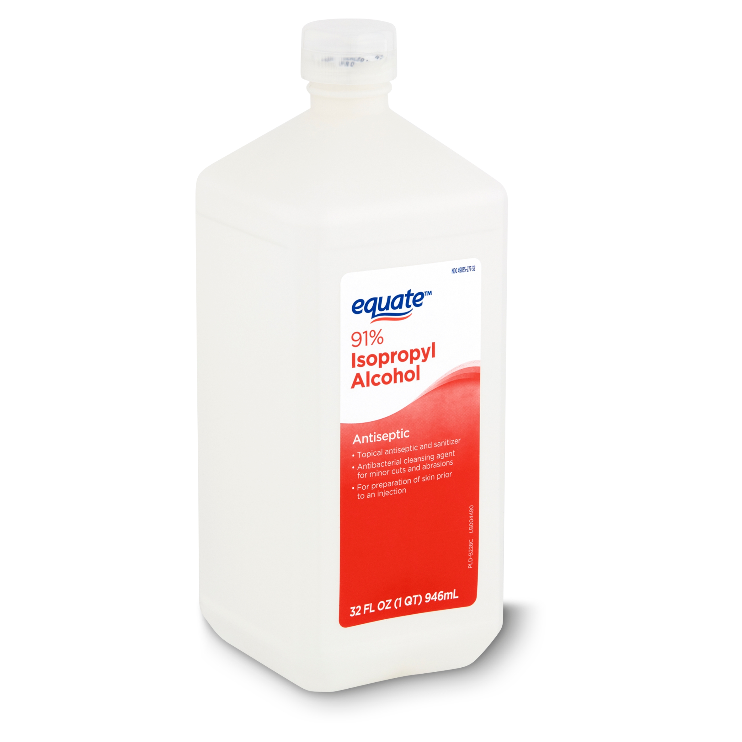 Equate 91 Antiseptic Isopropyl Alcohol 32 Fl Oz Walmart Equate 91 Antiseptic Isopropyl Alcohol 32 Fl Oz Walmart
