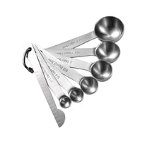 Rongsi 9 Piece Magnetic Measuring Spoons Set, Stainless Steel, Dual ...