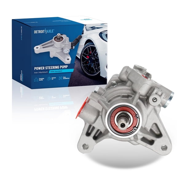 Detroit Axle - Power Steering Pump with Pulley Replacement for Mercedes ...
