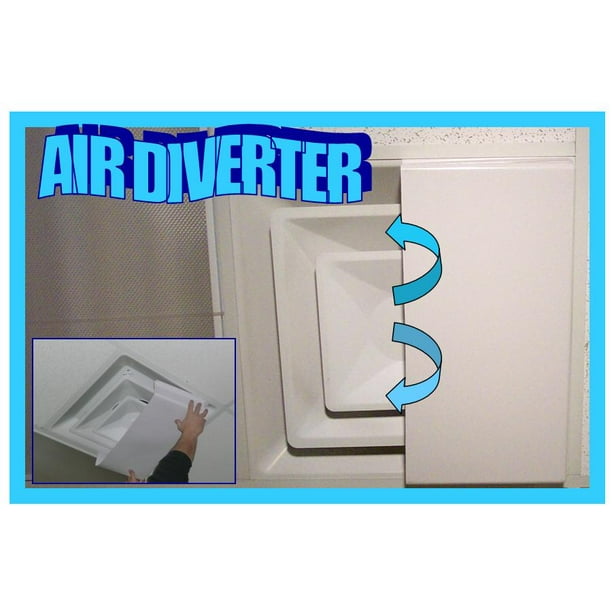 3 pack-Plastic Air Diverter for 2'x2' Ceiling Diffuser-Free Shipping ...