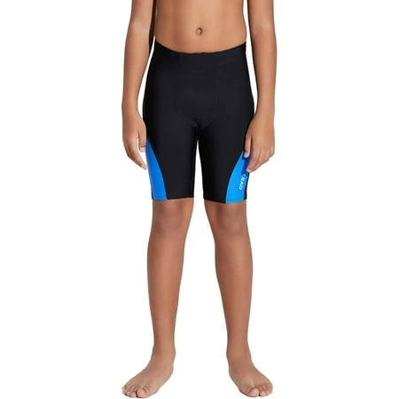 Youth Boys Swim Jammers Solid Swimsuit UPF 50+ Sun Pretection Quick Dry ...