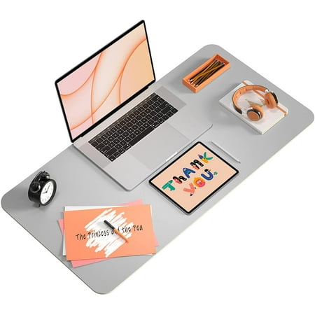 YSAGi Desk Mat, Multifunctional Office Desk Pad Washable PVC Leather ...