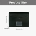 7/13 Pockets Document Organiser Expanding File Folder Receipt Coupon ...