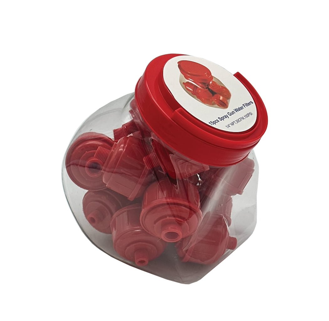 Disposable Spray Gun Water Filters Paint Gun Filter - PACK OF 15 ...