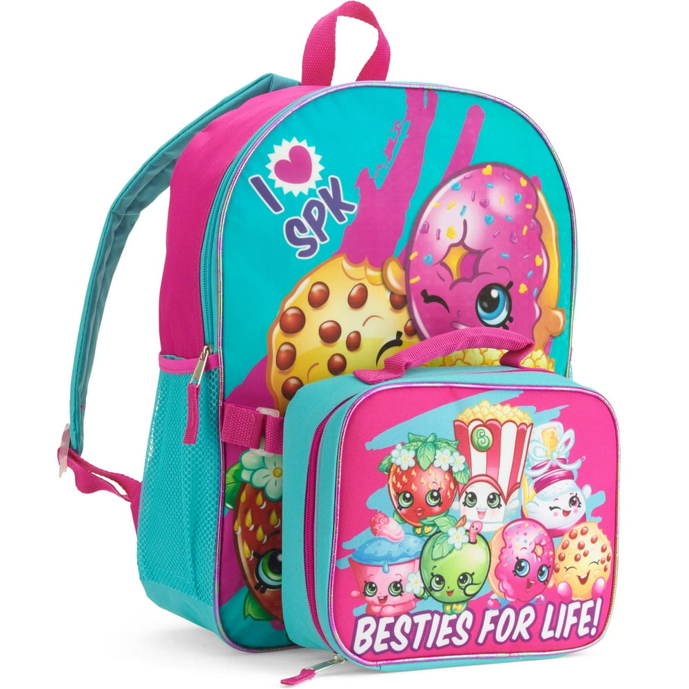 Shopkins - Licensing Shop 16 Full Size Backpack w/ Detachable Lunch Bag ...