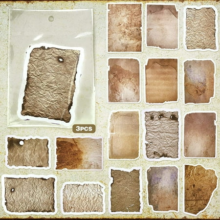 108 Pieces Vintage Scrapbook Paper DIY Stickers Decoupage Paper Classic ...