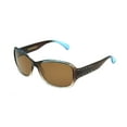 Foster Grant Women's Polarized Square Gradient Sunglasses with Crystals ...