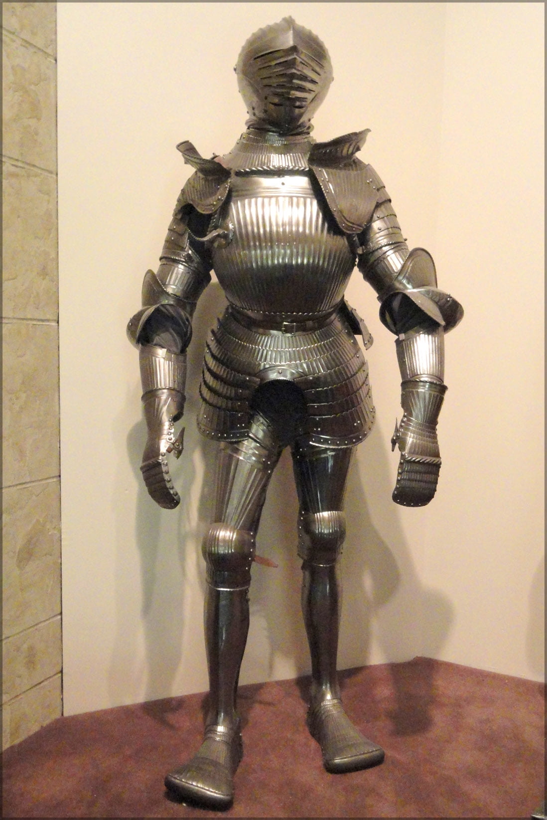 24"x36" Gallery Poster, german knight Maximilian field armor, circa ...