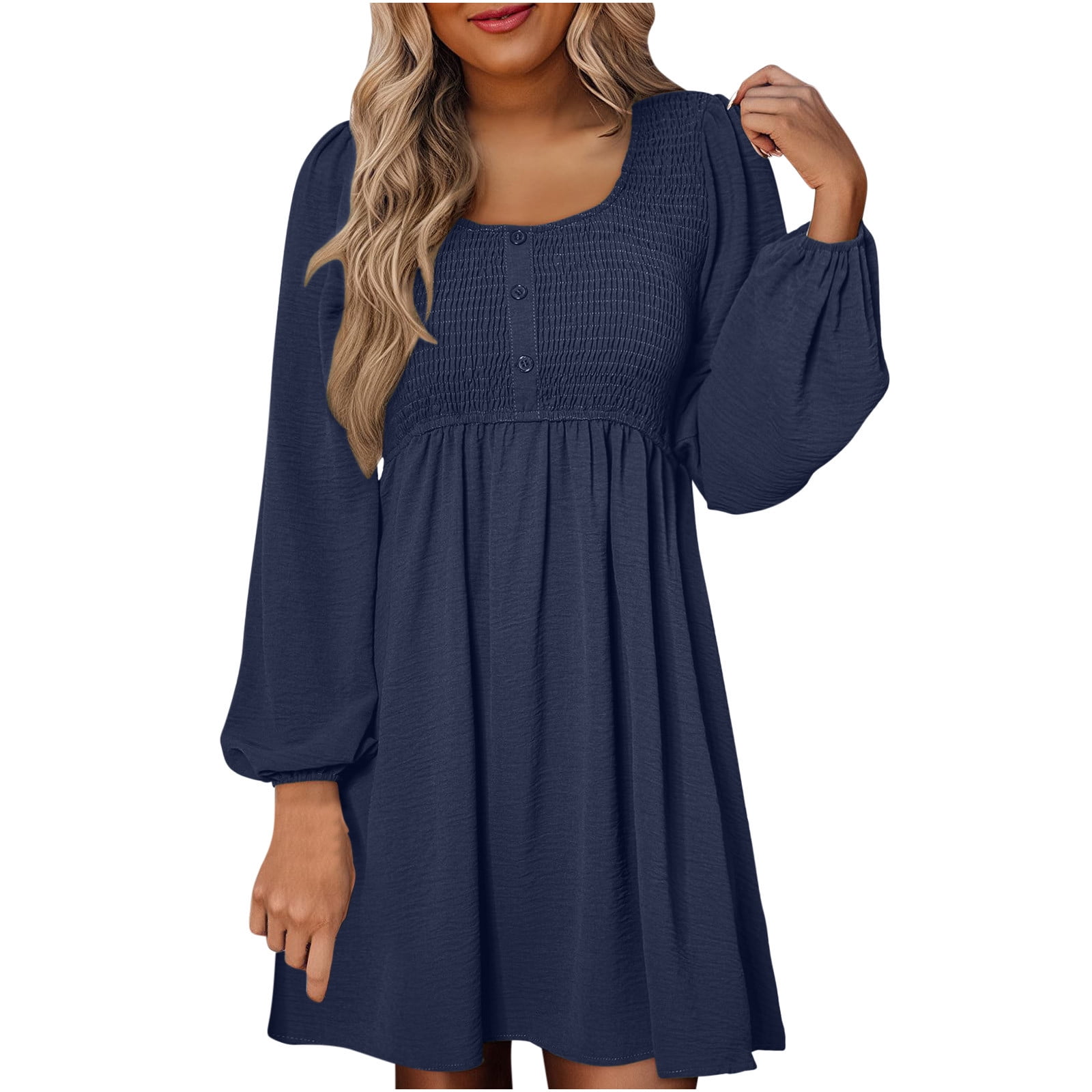Click here for Cfhntfmh Casual Dresses For Women Fall Loose Long... prices