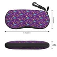 Picia Retro 80s Style Print Sunglasses Case, Eyeglasses Case Protector ...